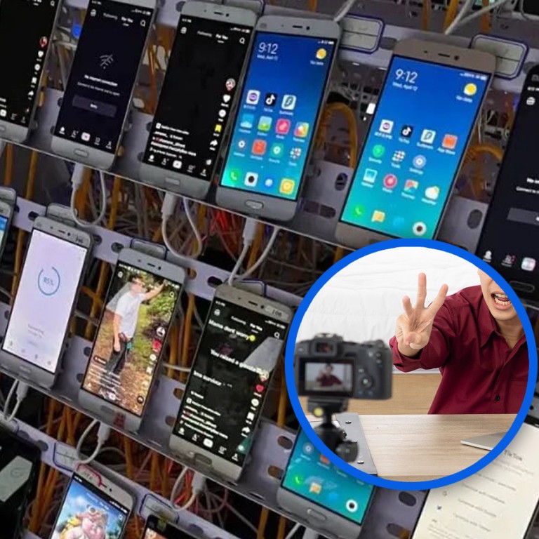 China scammer uses 4,600 phones to fake live-stream views and traffic ...