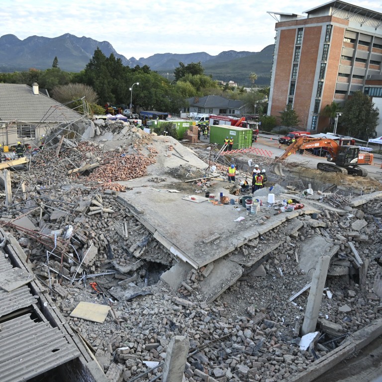 Building collapse in South Africa leaves 5 dead, dozens buried | South China Morning Post