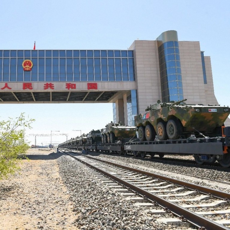 Chinese troops travel by rail to Mongolia for first joint army drill ...