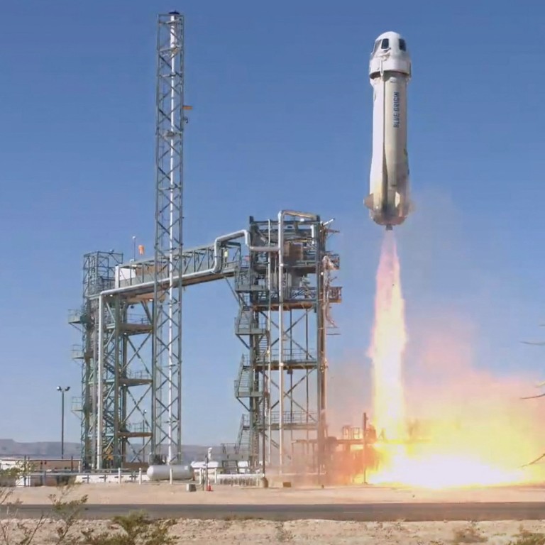 Jeff Bezos’ Blue Origin launches first crew to edge of space since 2022 ...