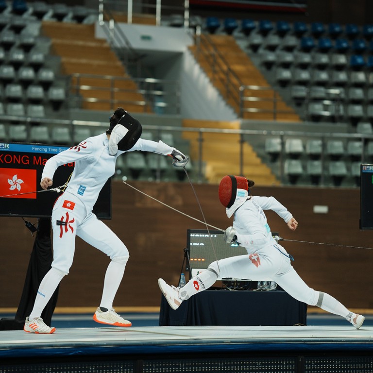Hong Kong fencers Cheung Ka-long and Vivian Kong lay down golden ...