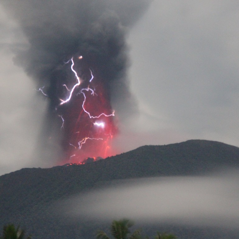 Indonesia’s Mount Ibu erupts, forces 7 villages to evacuate | South ...