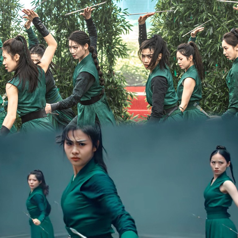China kung fu girl group praised by Chinese diplomat for martial arts ...