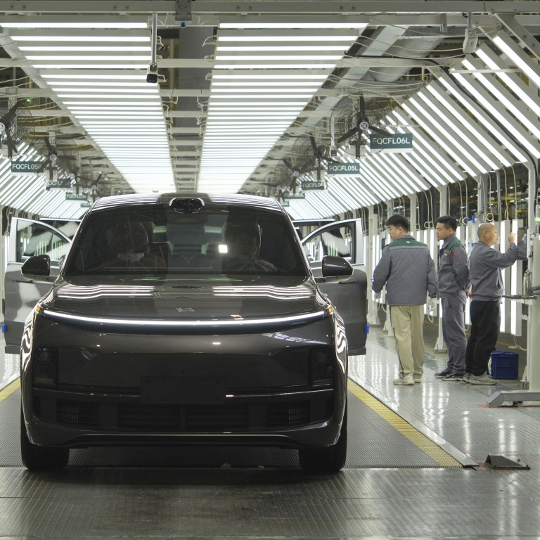 Tesla’s closest rival in China Li Auto reports a big drop in first ...