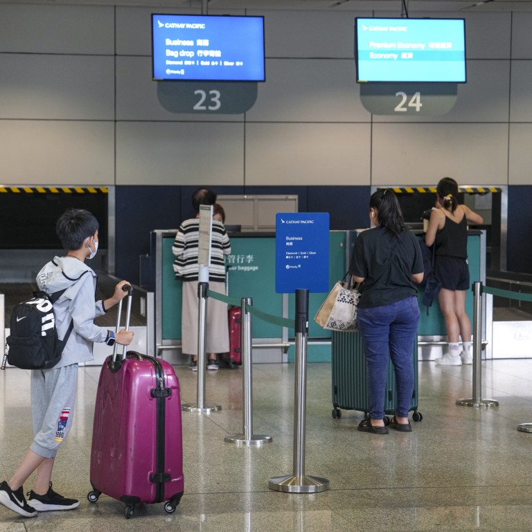 Hong Kong’s in-town check-in resumes operation after MTR Corp suspends ...