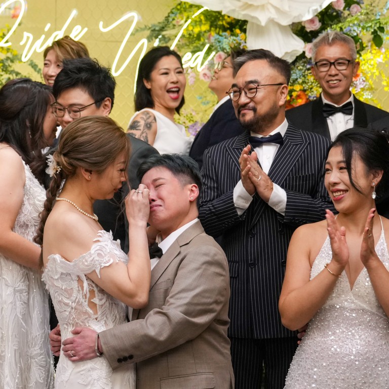 10 LGBTQ couples tie knot in Hong Kong, inspired by society’s growing acceptance | South China ...