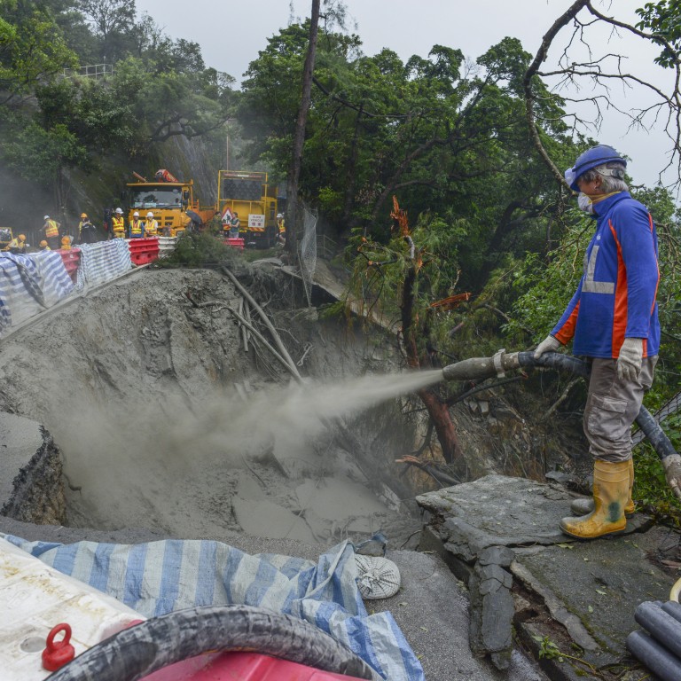 Hong Kong authorities say 80 slopes on remote road to Shek O must be ...