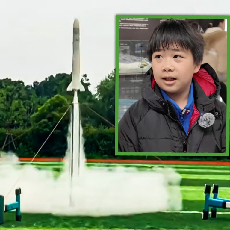 China boy, 11, writes 600 lines of code to build rocket after mastering ...