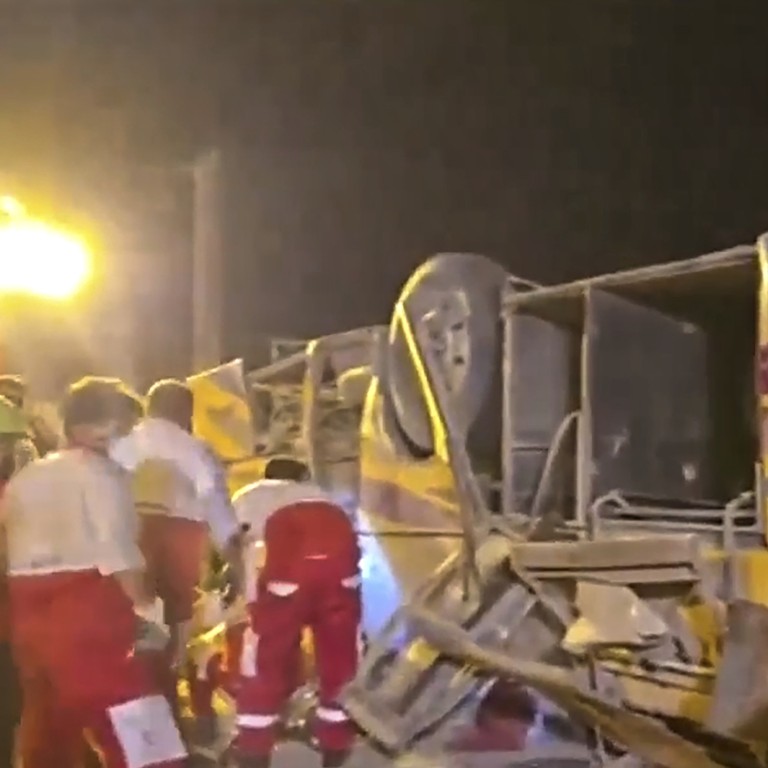 Iran bus crash kills 28 Shiite pilgrims from Pakistan | South China ...