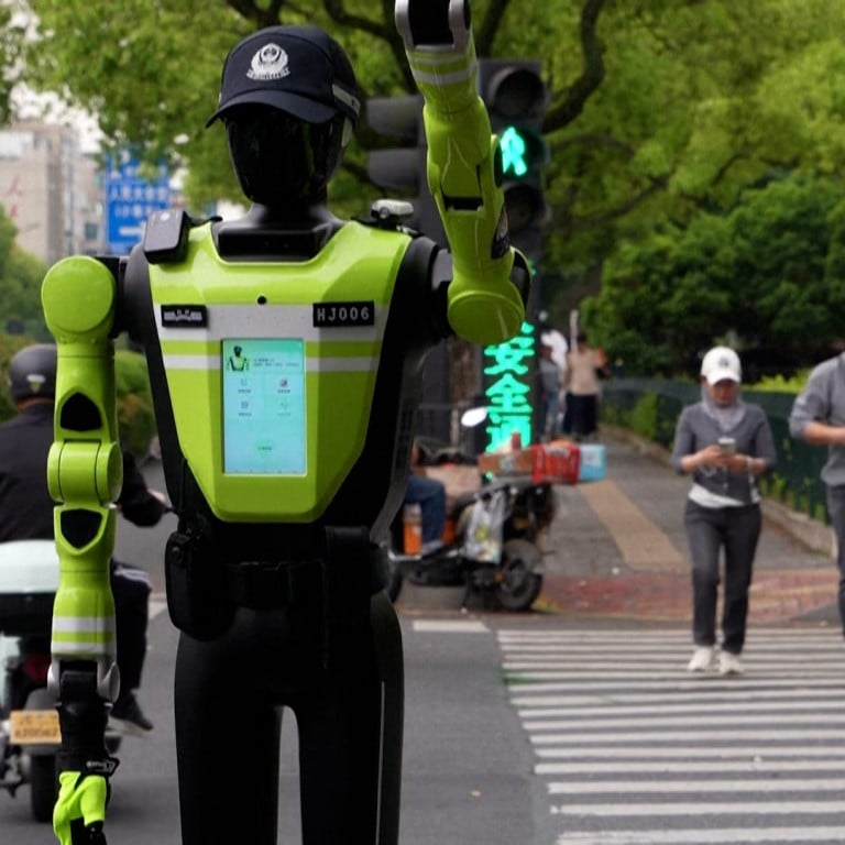 China’s robots step into real-world roles, from cleaning to directing ...