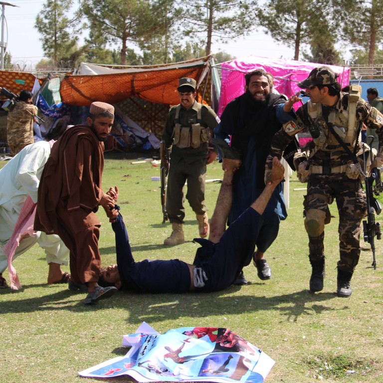 Four killed in Taliban attack on Afghan stadium celebration | South ...