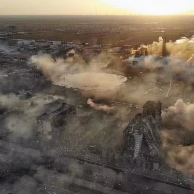 Devastation at blast site after China chemical plant explosion leaves ...