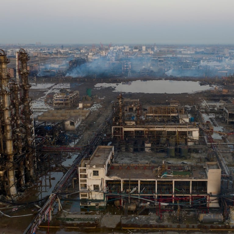 Chinese industrial park where chemical factory blast happened ‘opened ...
