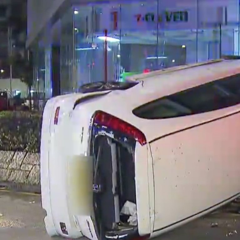 High-speed chase in Hong Kong ends in arrest of pair at gunpoint after ...