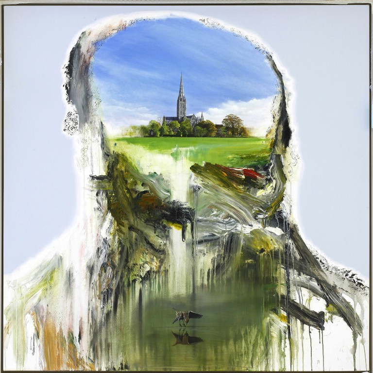 British transgender artist David Kim Whittaker shows his thought ...