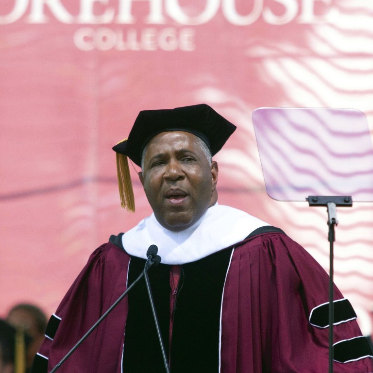 US billionaire Robert Smith shocks 400 graduates at Morehouse College ...
