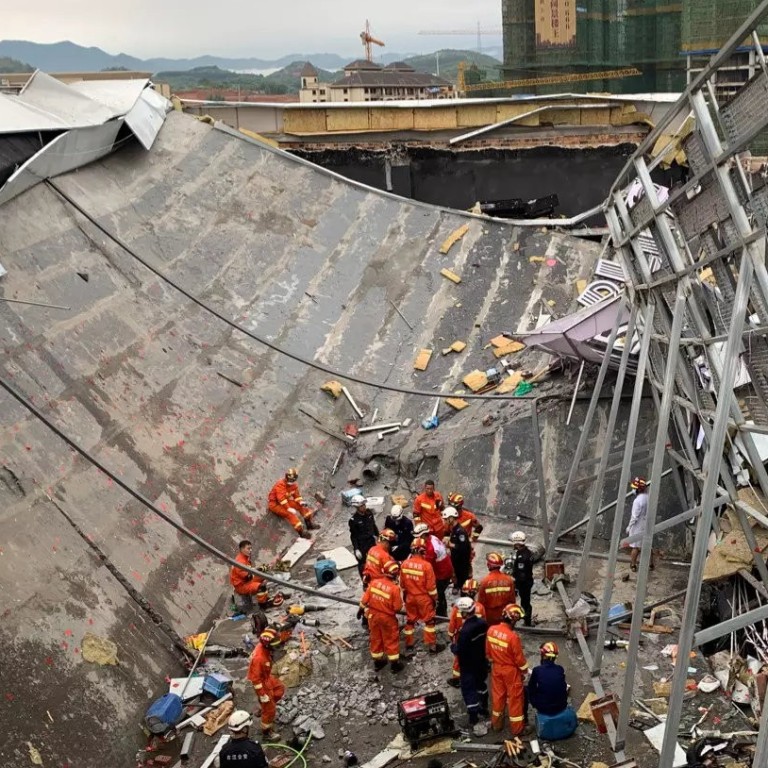 Three dead and dozens injured as bar roof collapses in China | South ...
