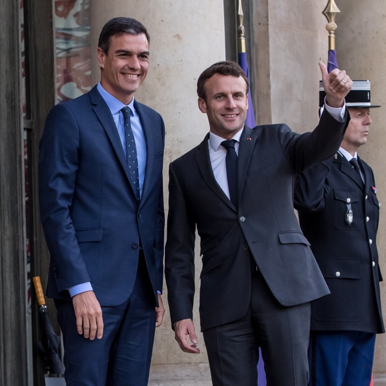 EU elections: France’s Emmanuel Macron and Spain’s Pedro Sanchez meet ...