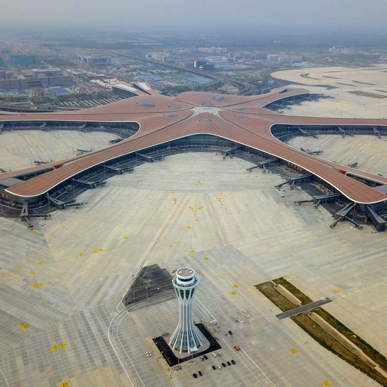 Beijing’s sea change: main building work done on starfish-shaped mega ...
