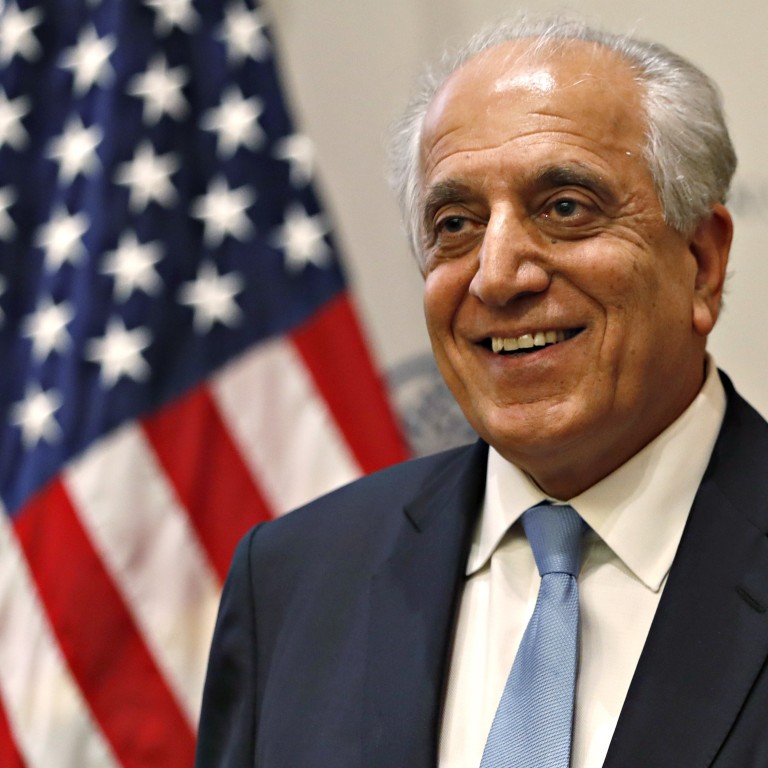 US Afghan peace envoy visits China as push to bring war to an end gains ...