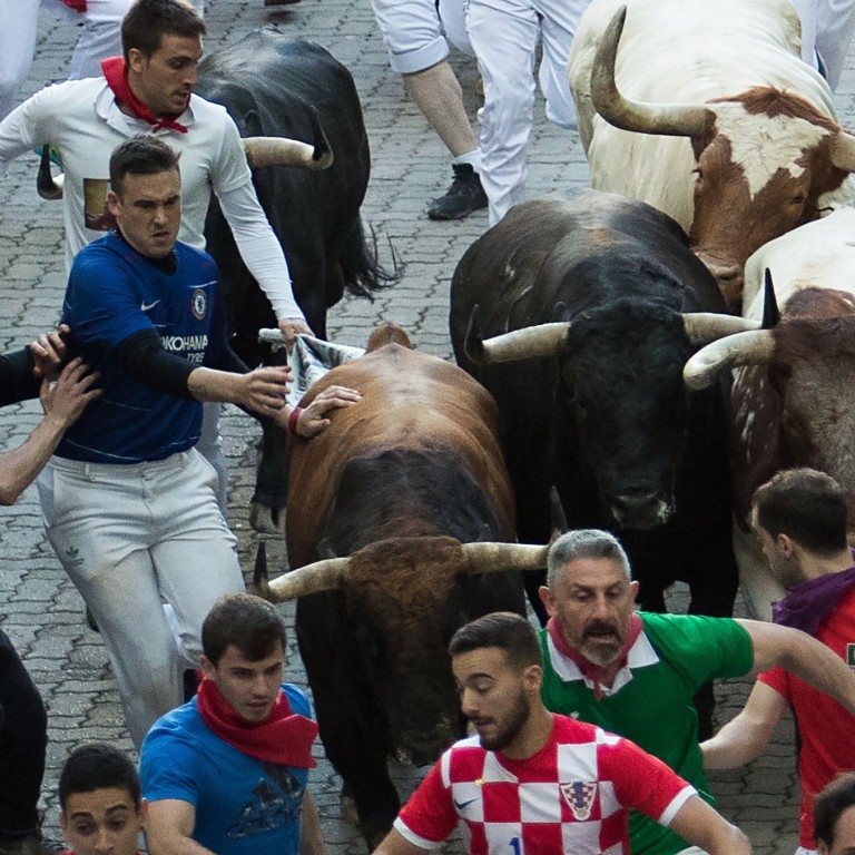 No one was injured in Pamplona’s fastest bull run this year, except for ...