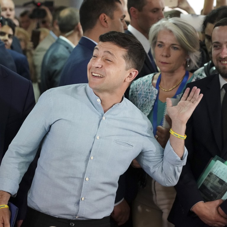 Ukraine’s comic-turned-president headed for absolute majority in ...