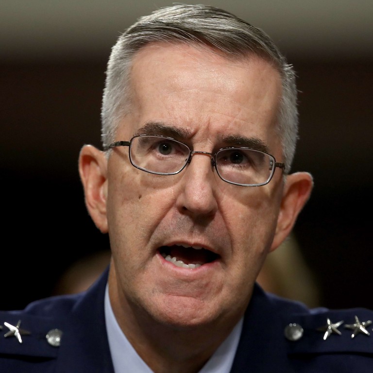 Trump’s choice for Pentagon No 2 officer, General John Hyten, denies ...