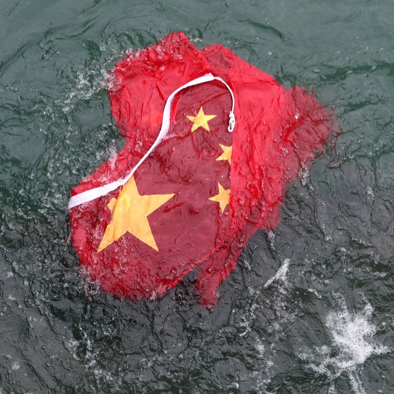 Five arrested in Hong Kong for taking down Chinese national flag from ...