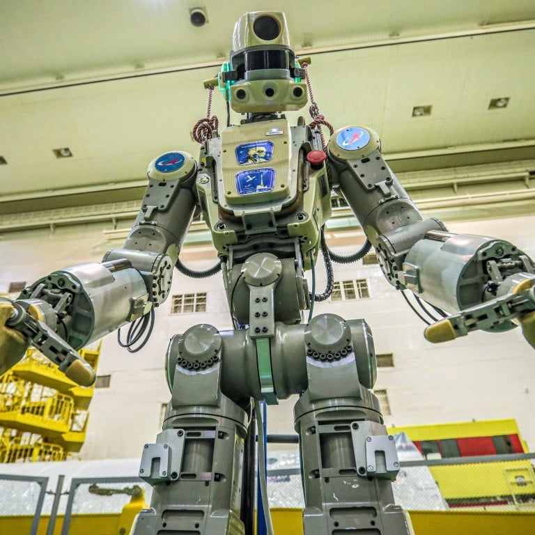 Russia launches its first-ever humanoid robot into space | South China ... Russia launches its first-ever humanoid robot into space | South China ...
