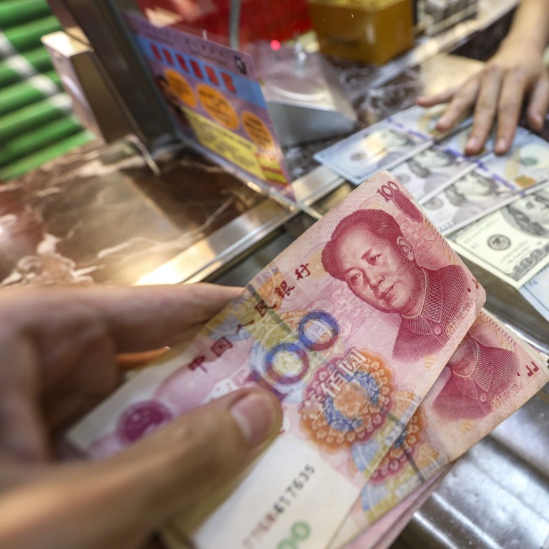 China’s yuan exchange rate set to post largest monthly decline since ...