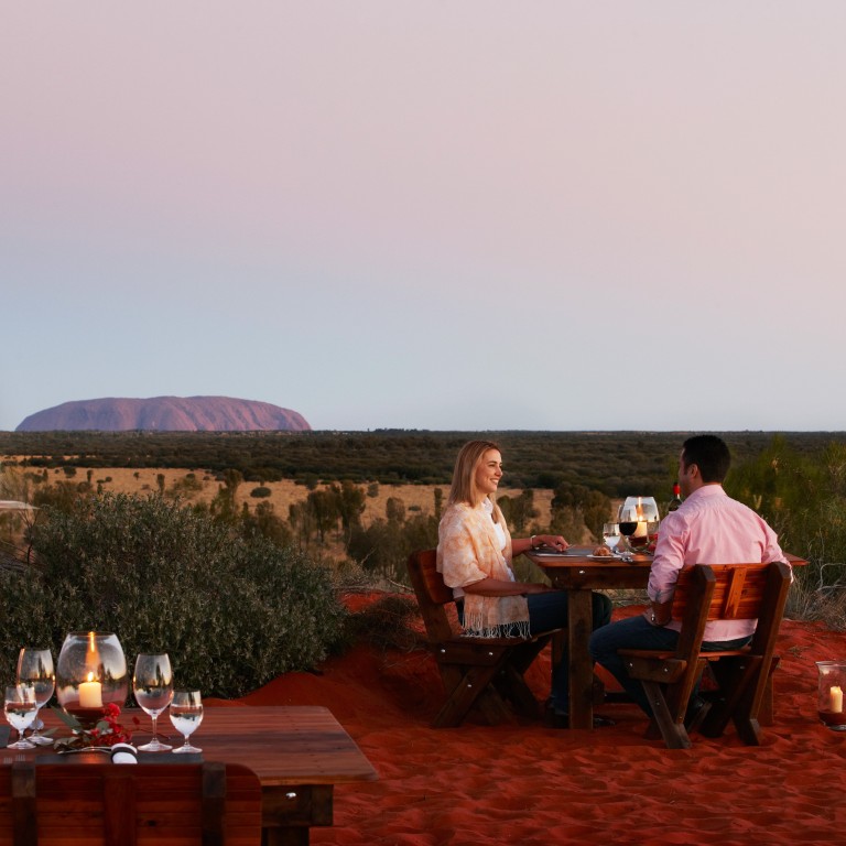 Tali Wiru, an open-air dinner overlooking Uluru, Australia, is a feast ...
