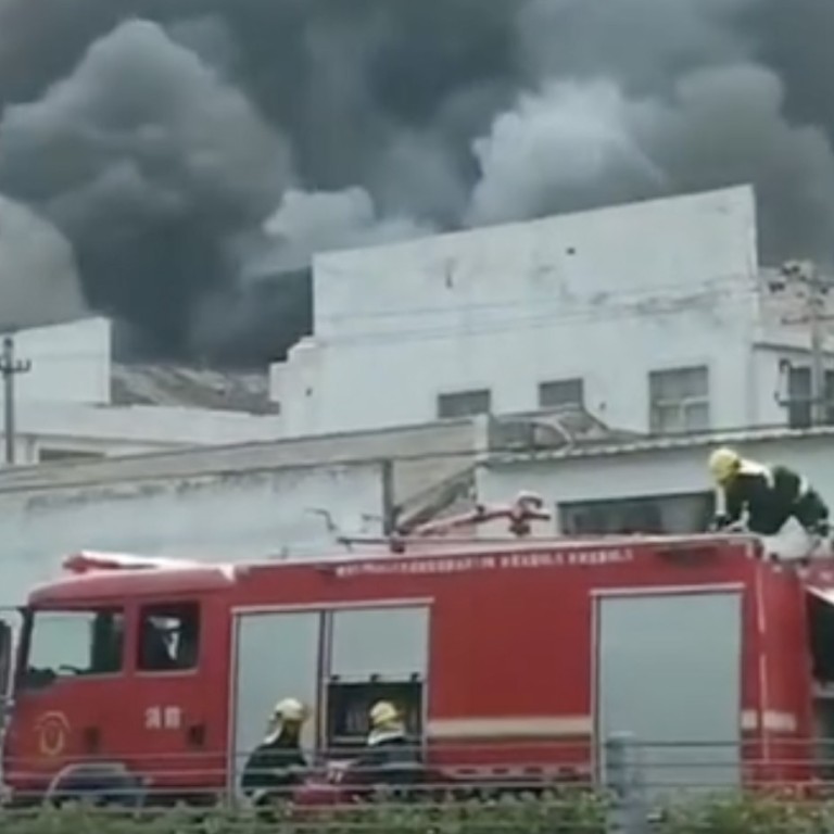 19 killed in factory fire in eastern China, authorities say | South ...