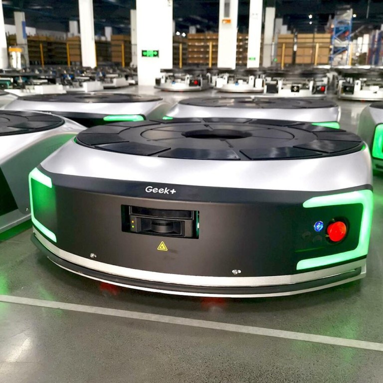 Robotics start-up Geek+ is leading China’s push into smart logistics to ...