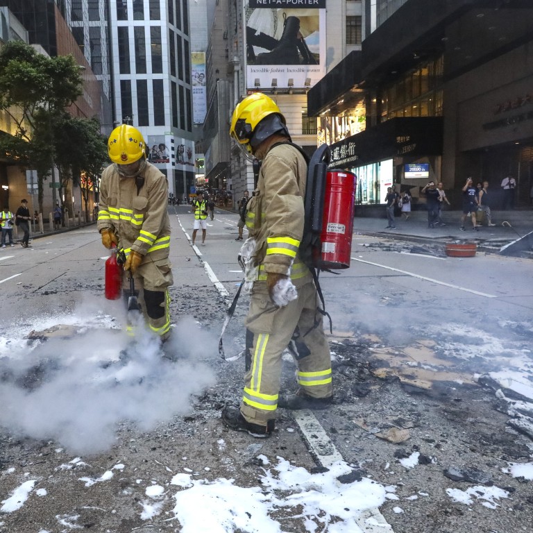 Hong Kong ‘lives at risk’ from delays caused by protesters’ arson and ...