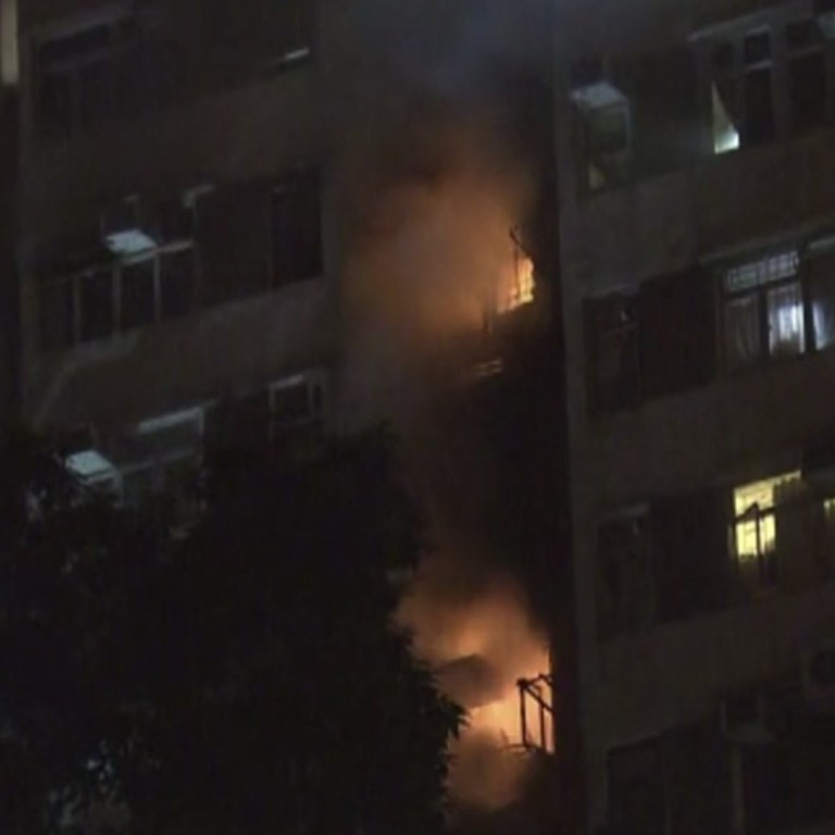 Woman dies, hundreds evacuated in Hong Kong fire at residential estate ...