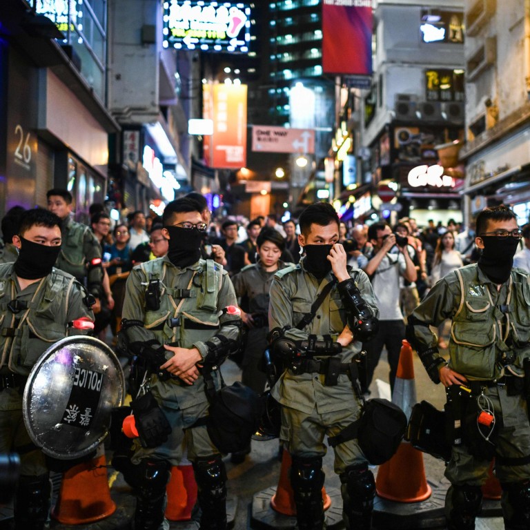 Letter | Hong Kong police in riots city: scared boys with lethal toys ...