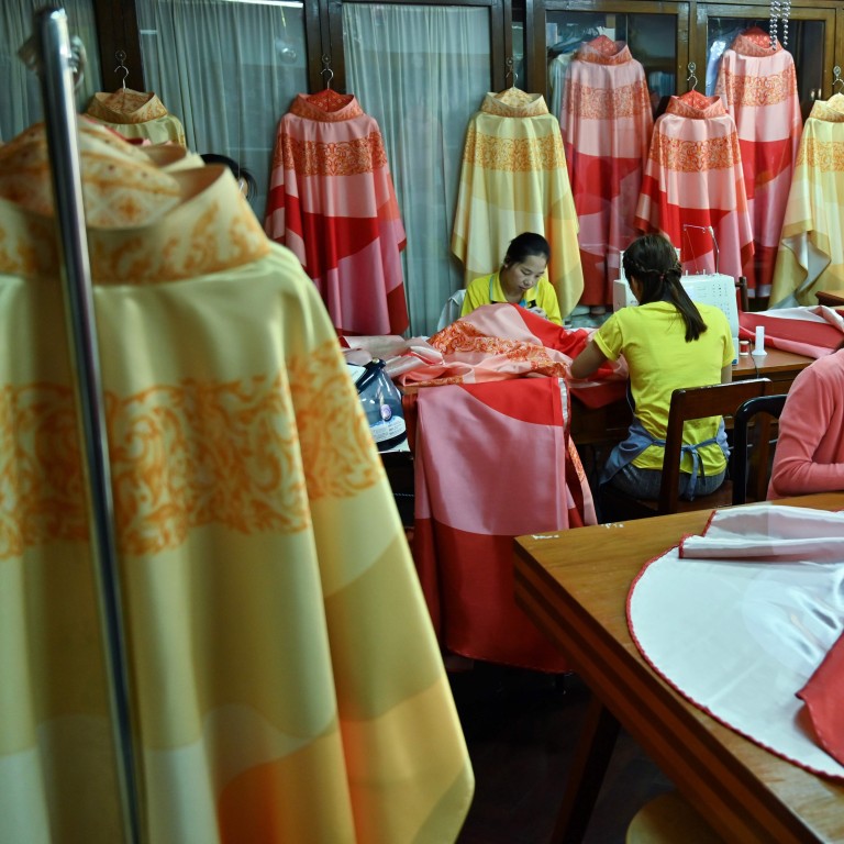 Proud nuns sew 200 silk robes for Pope Francis’ visit to Thailand ...