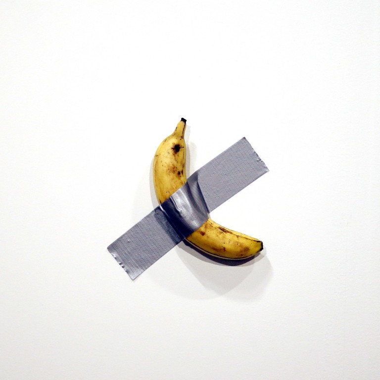 Art Basel shock as ‘hungry artist’ eats US$120,000 banana on gallery ...