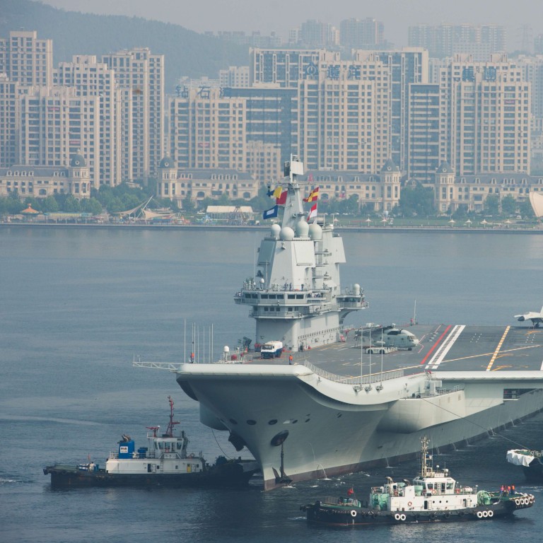 First made-in-China aircraft carrier the Shandong officially enters ...