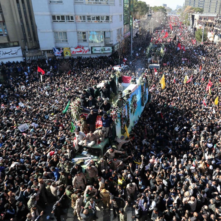 At least 50 killed in stampede as thousands attend Qassem Soleimani’s ...