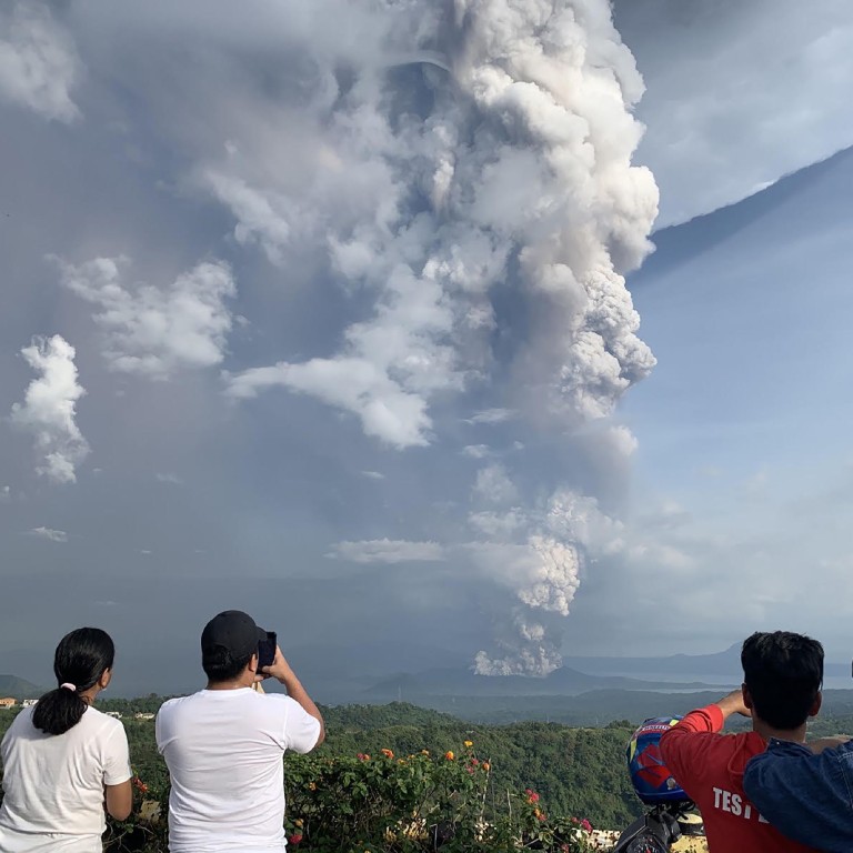 Taal volcano eruption: lava, lightning and a ‘hazardous explosion ...