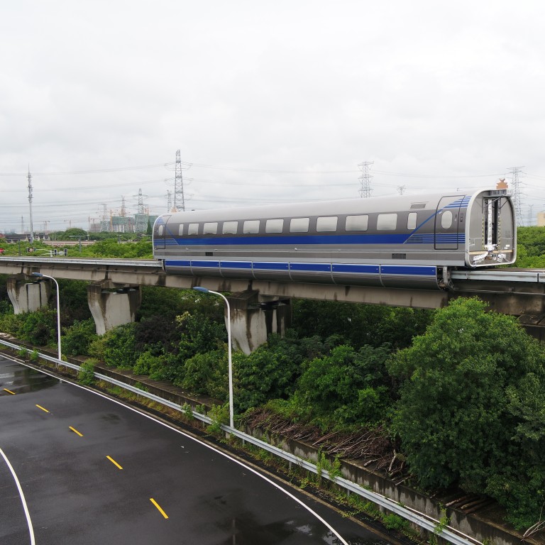 China’s super fast 600km/h maglev train performs its first test run ...