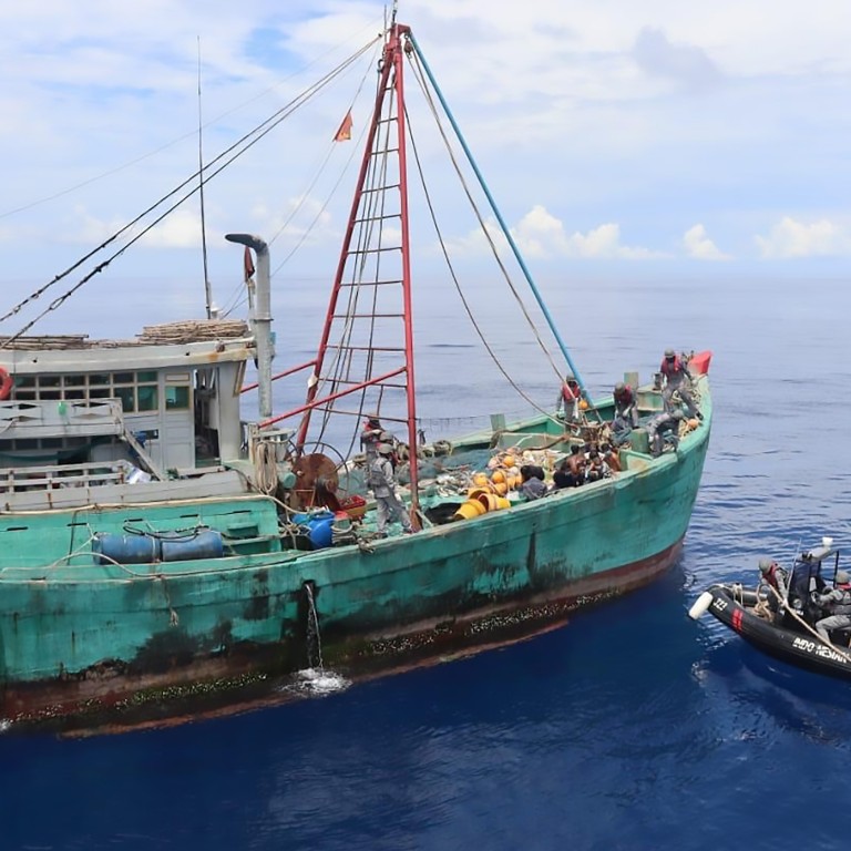 Indonesia detains Vietnamese boat carrying two tonnes of fish ...