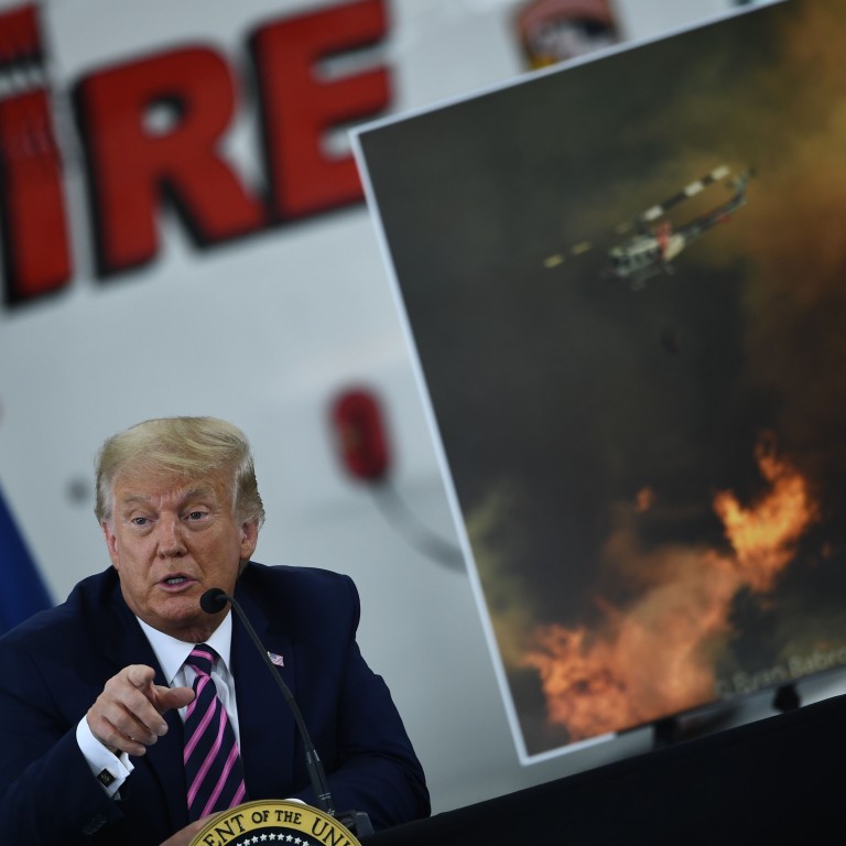 Trump and Biden clash over US wildfires as 2020 campaign turns to ...