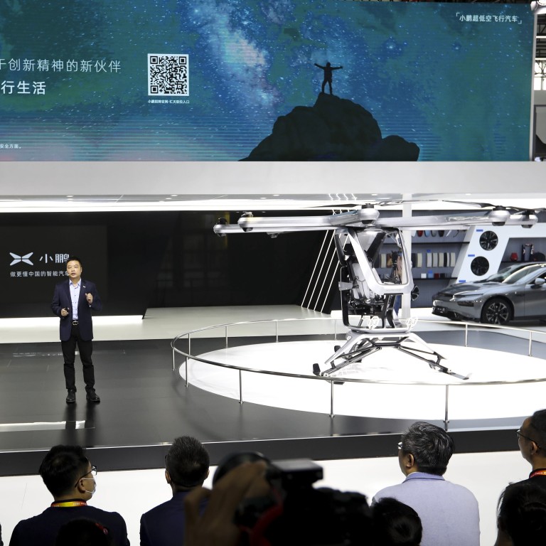 China’s Xpeng unveils a flying car prototype in its debut at the ...