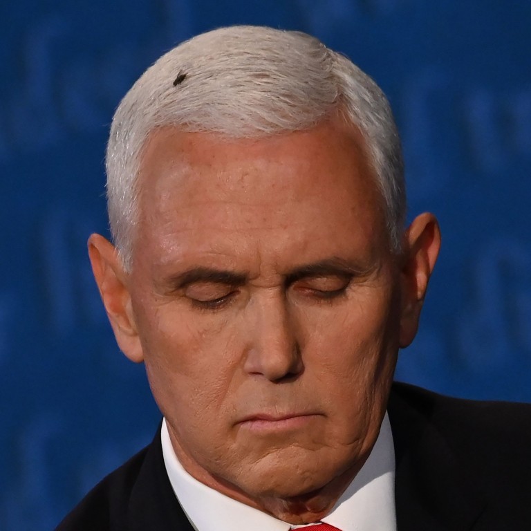 A fly on Mike Pence’s head and 5 other highlights from the US vice ...
