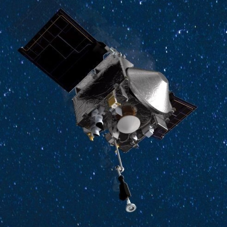 Nasa spacecraft Osiris-Rex grabs rock samples from asteroid in historic ...