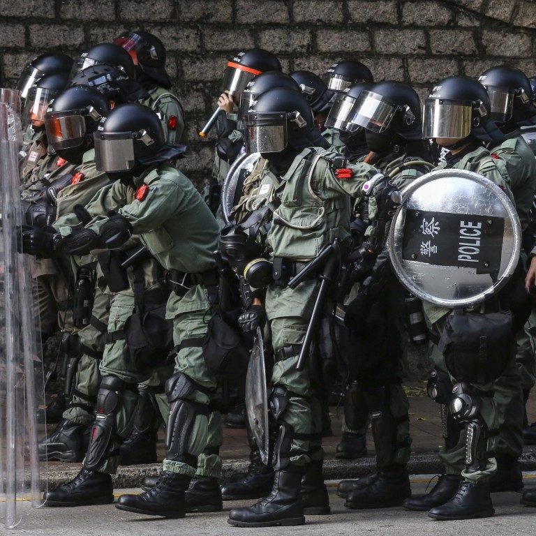 Hong Kong Protests Security Chief Rejects Accusation Police Have Lied