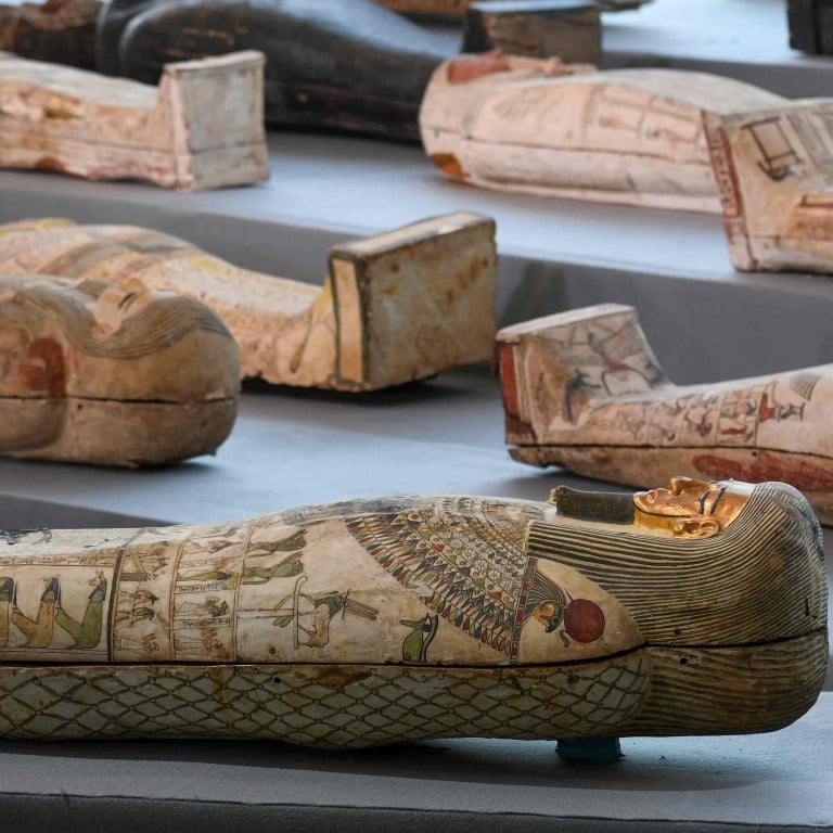 Egypt Showcases Scores Of 2 500 Year Old Coffins Found At Saqqara