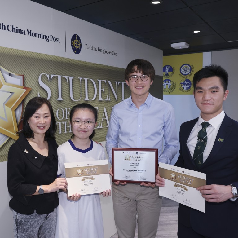 Hong Kong Student of the Year Awards: top prize goes to teen who is ...